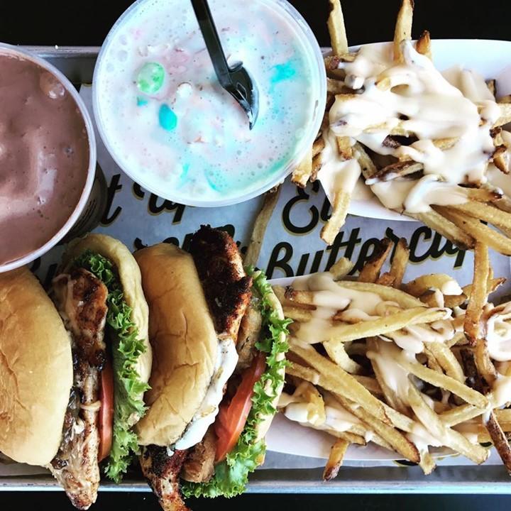 Super Chix menu in St. George, Utah, USA