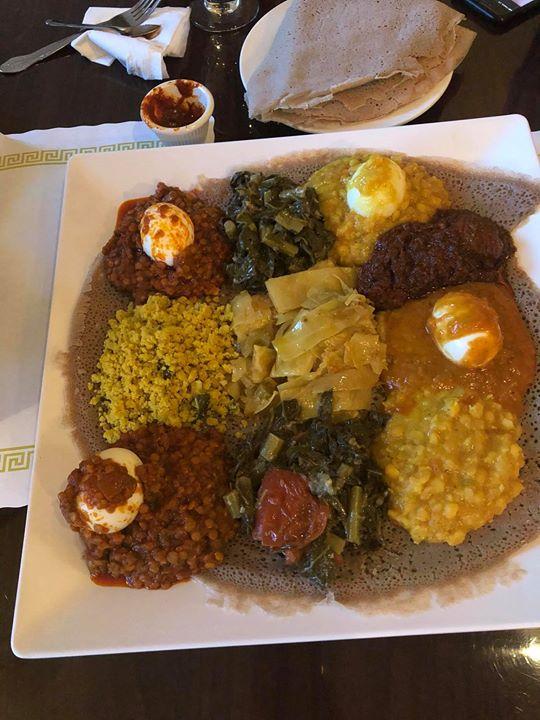 Dashen Ethiopian Cuisine menu in New Brunswick, New Jersey, USA
