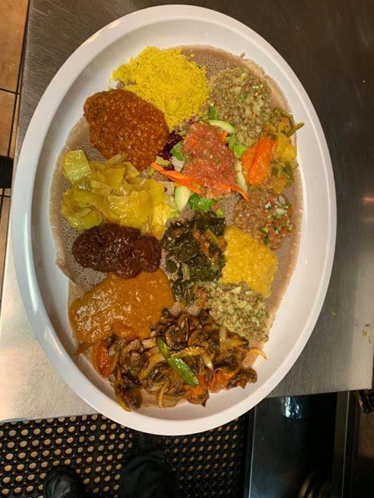 Dashen Ethiopian Cuisine menu in New Brunswick, New Jersey, USA