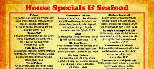 Menu for Chile Rojo Mexican Cuisine in Mt Airy, NC | Sirved