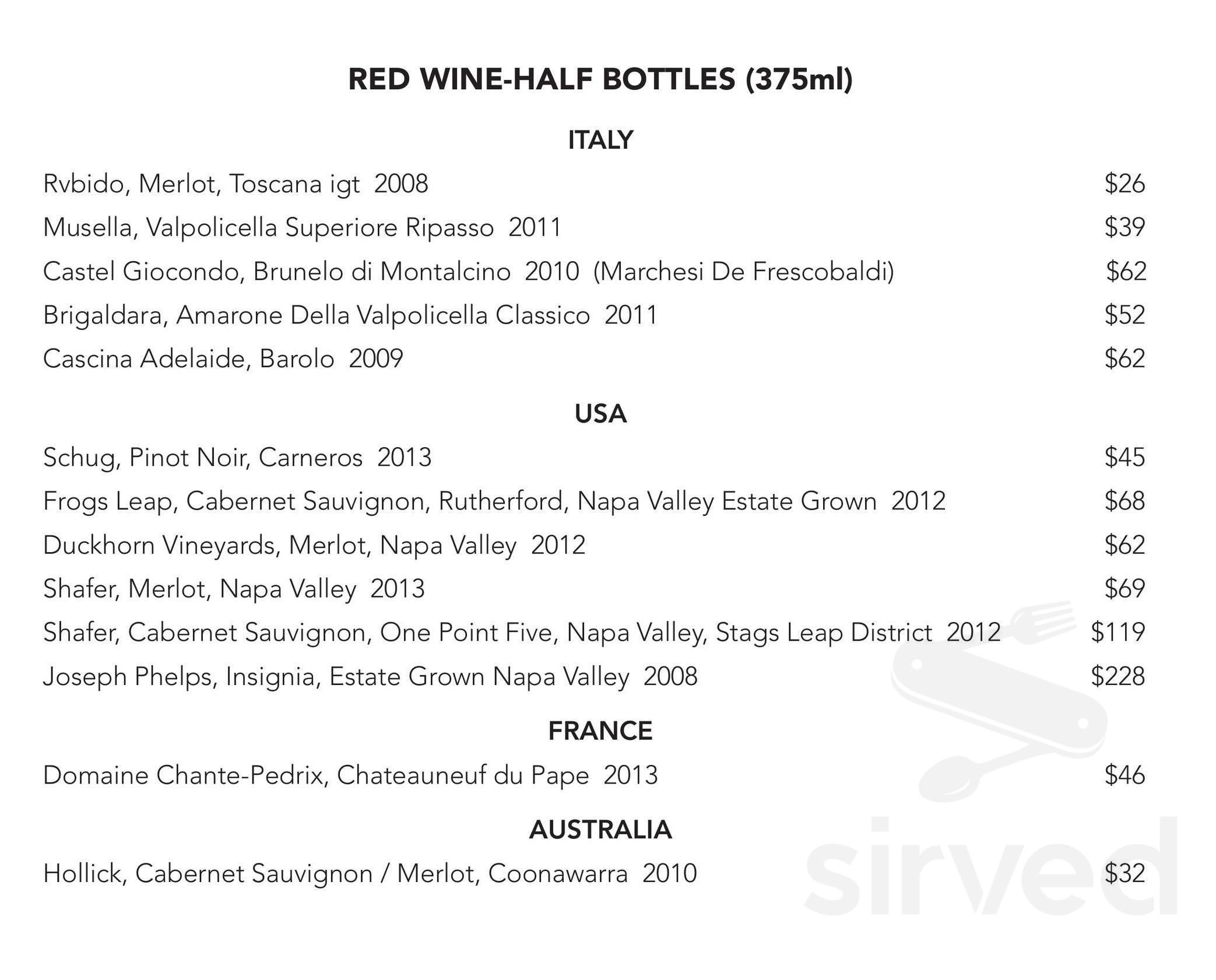Rogues Restaurant - Fine Dining Restaurant menu in Mississauga, Ontario ...