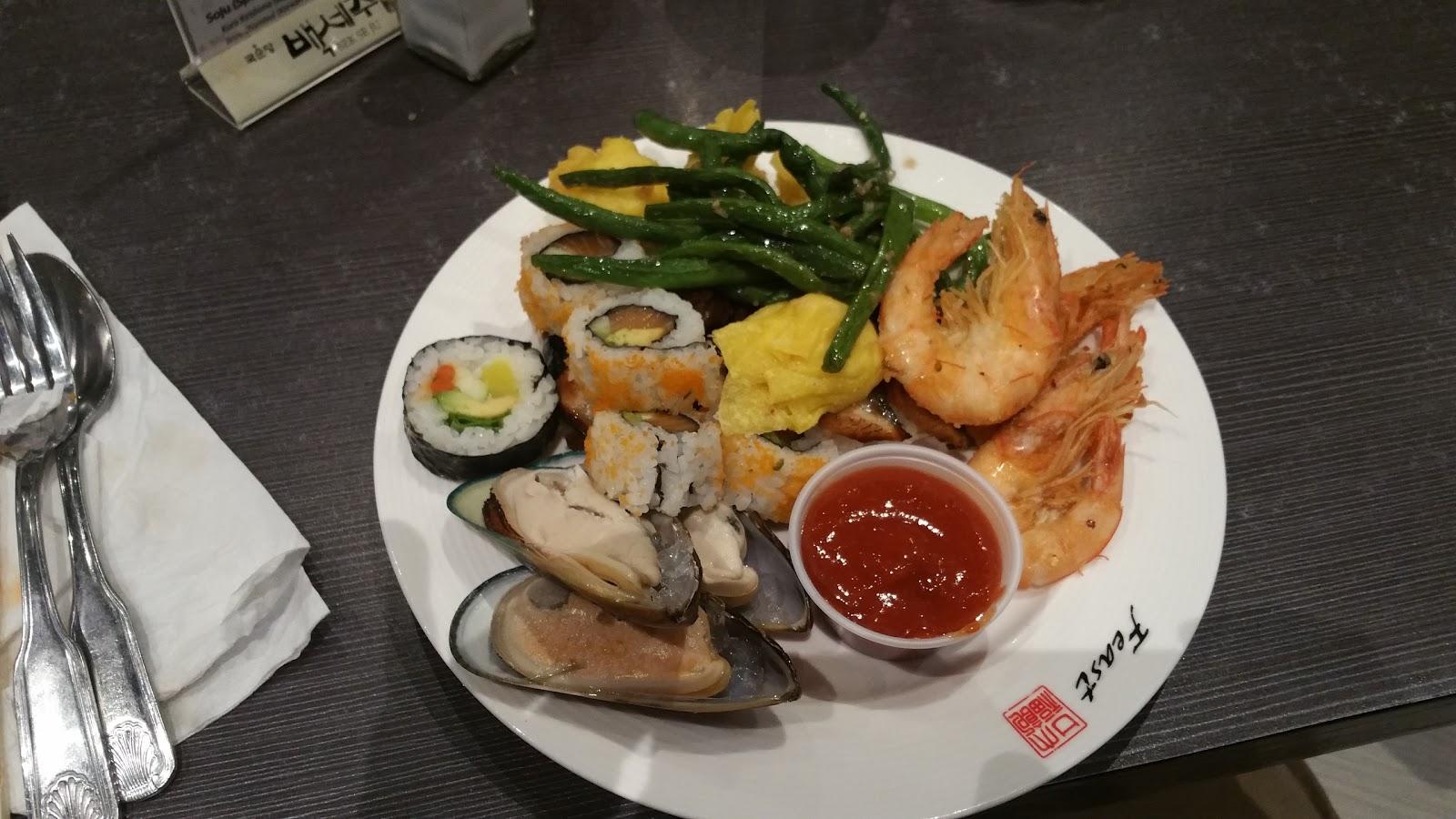 Feast Buffet menu in Renton, Washington, USA