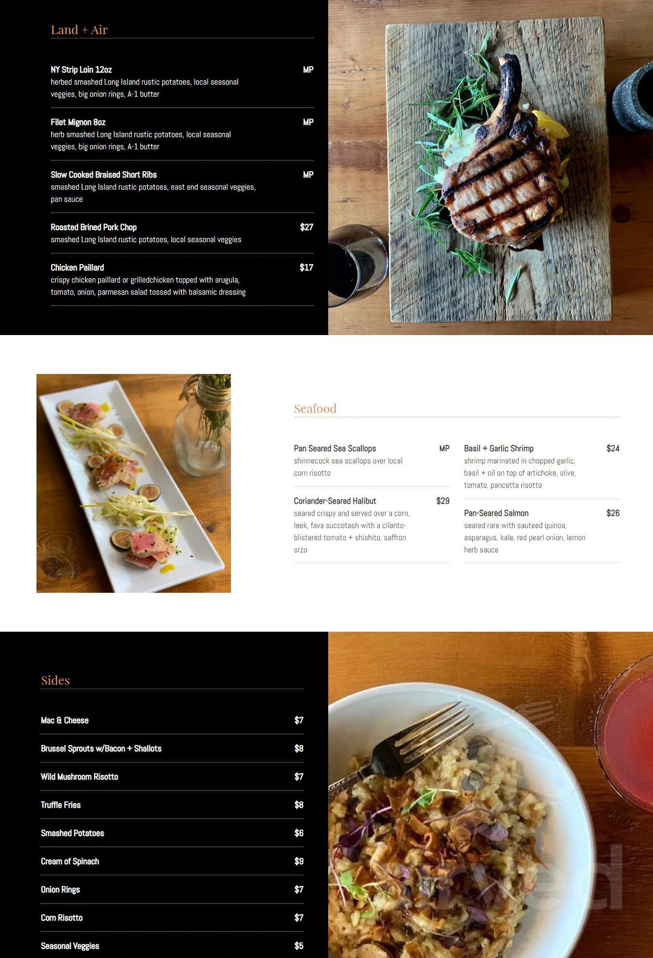 317 Main Street menu in Farmingdale, New York, USA