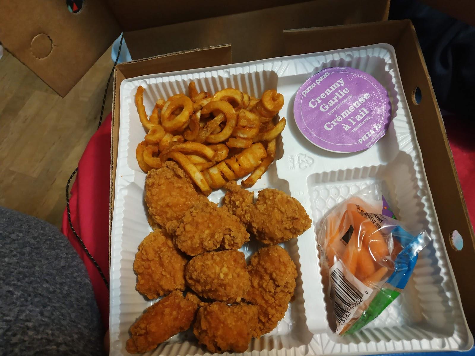 Pizza 73 menu in Saskatoon, Saskatchewan, Canada