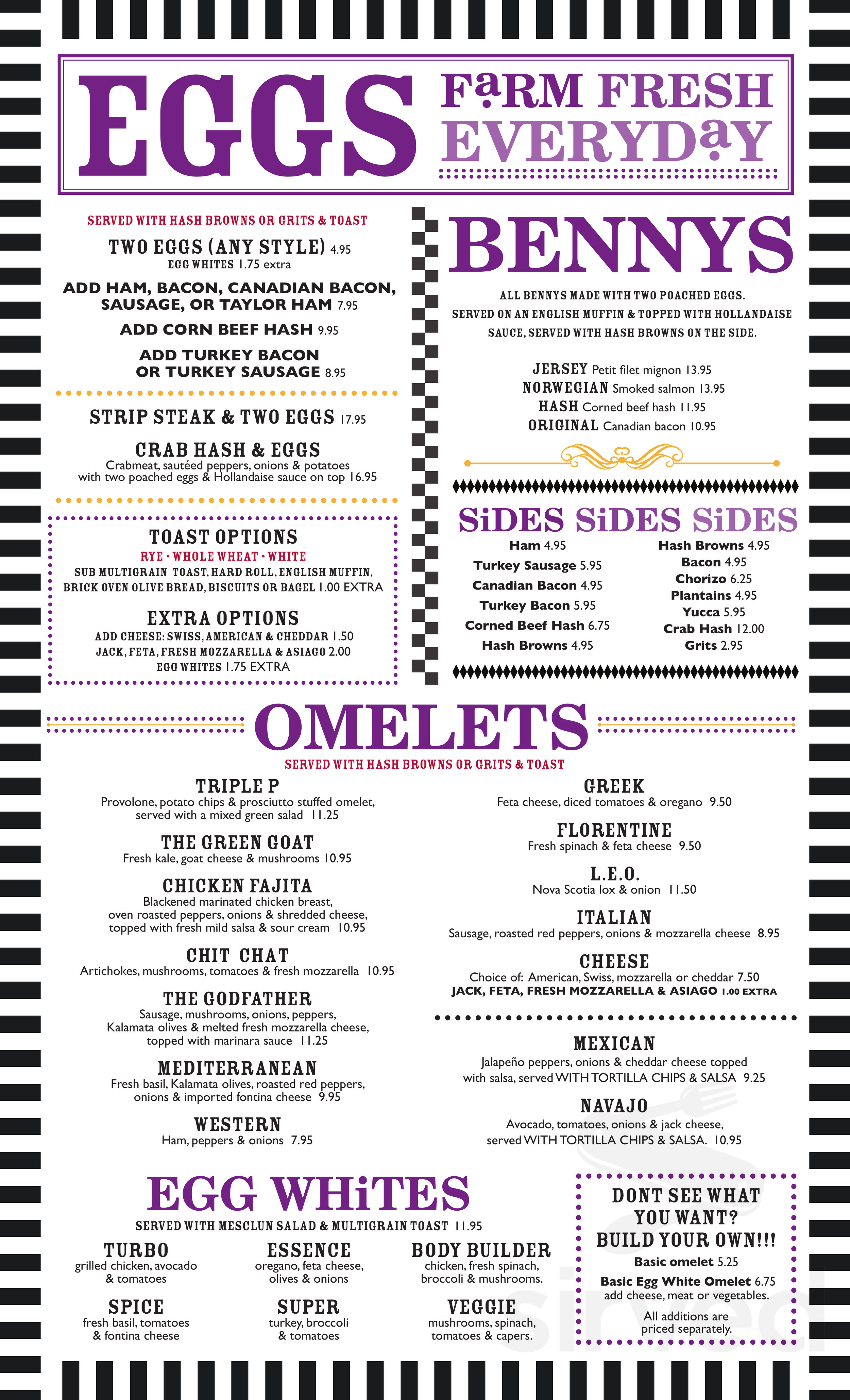 Menu - Hackensack NJ's Chit Chat Diner | Sirved