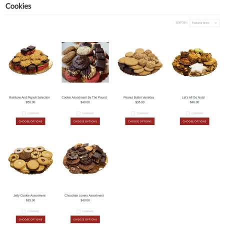Cookie Jar menu in Staten Island, New York, USA