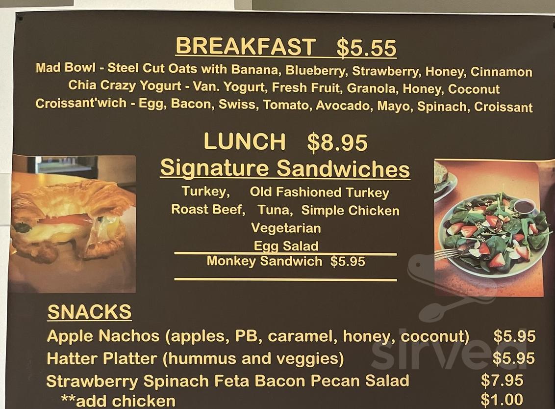 Mad Coffee on 10th, Proudly Serving Bahama Bagel menus in Alamogordo ...