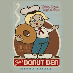 Menu for Fox's Donut Den in Nashville, TN | Sirved