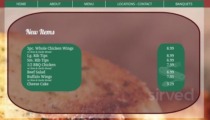 Damenzo's Pizza menu in Chicago, Illinois, USA