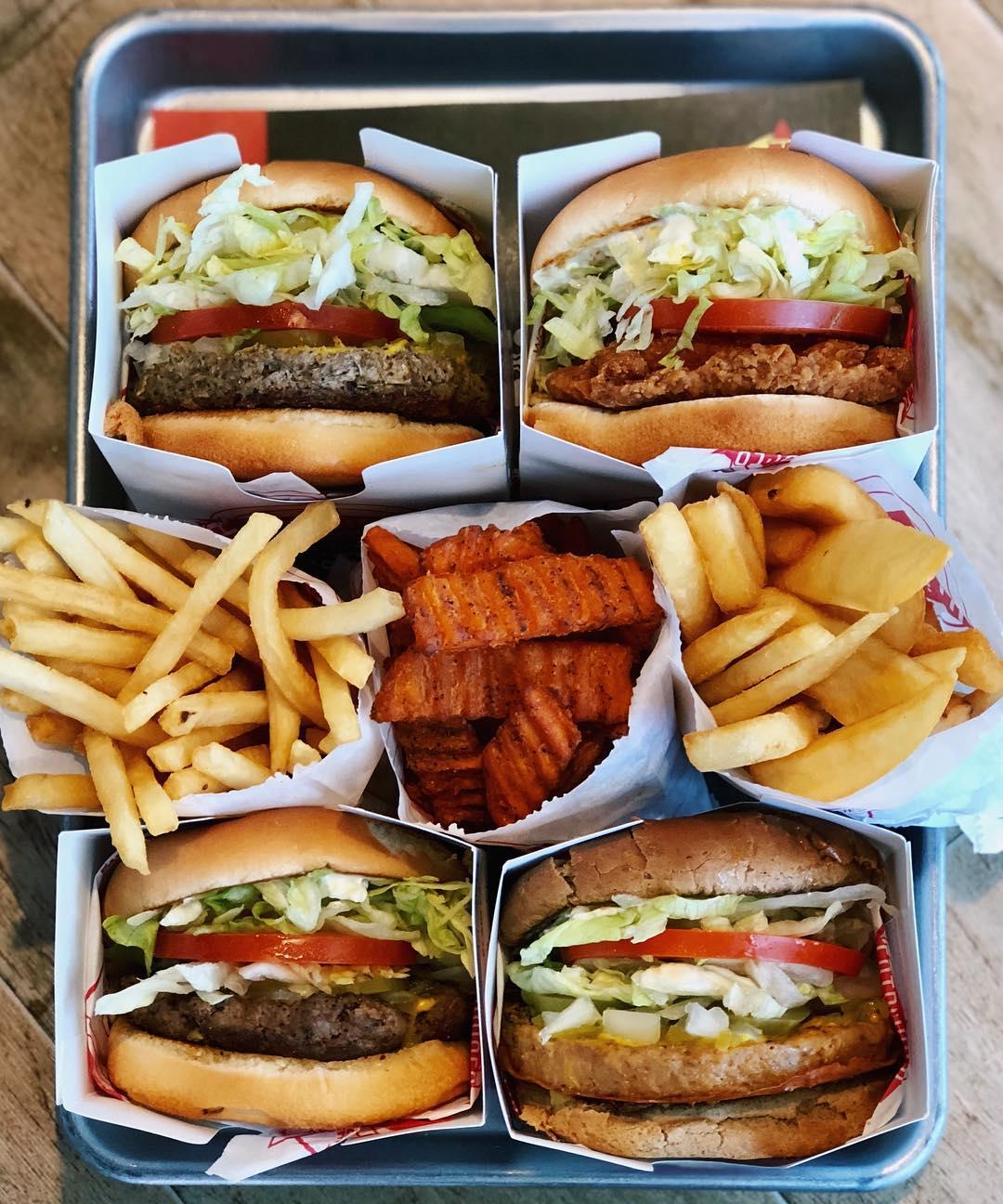 Fatburger & Buffalo's Express menus in Garland, Texas, United States