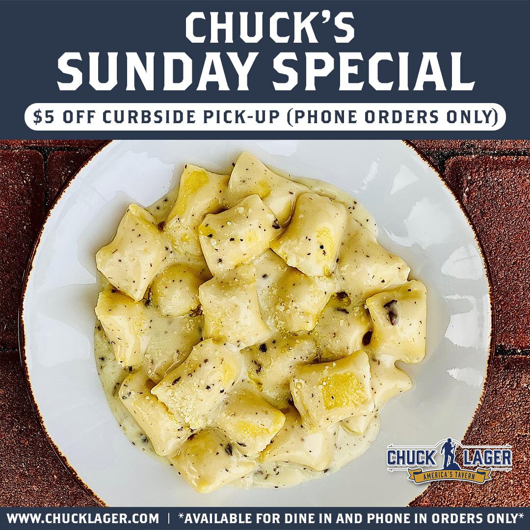 Chuck Lager America's Tavern menu in Barrington, New Jersey, USA