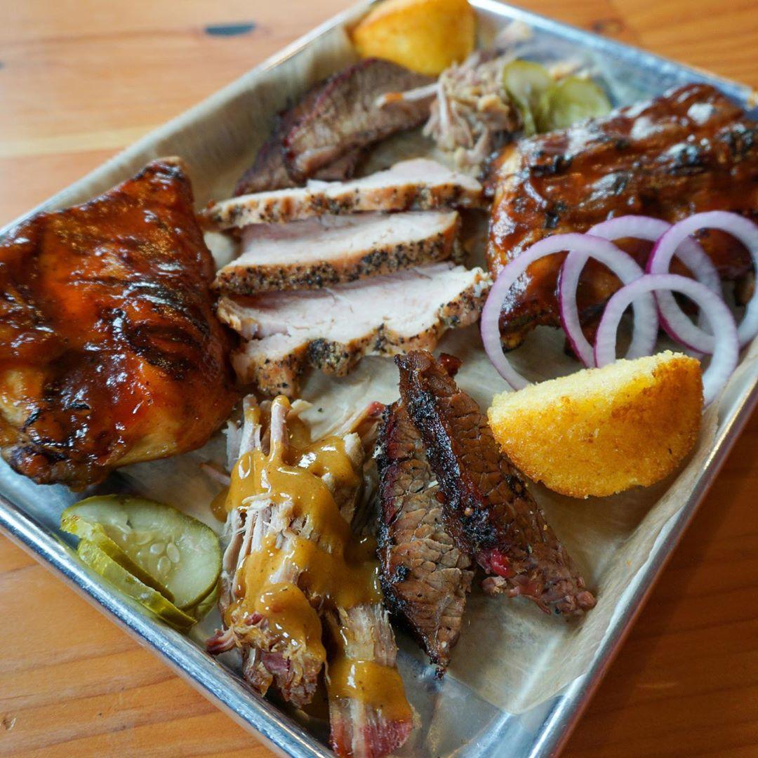 Mark's Feed Store menu in Louisville, Kentucky, USA