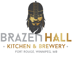 Menu for Brazen Hall Kitchen & Brewery in Winnipeg, MB | Sirved