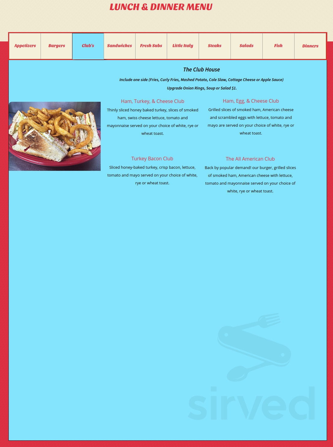 Hugger-Mugger Tasty Recipes menu in New Castle, Pennsylvania, USA