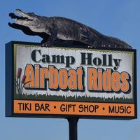 Camp Holly Airboat Rides menu in Melbourne, Florida, USA