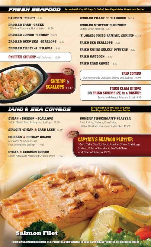 Temple Family Restaurant menu in Temple, Pennsylvania, USA