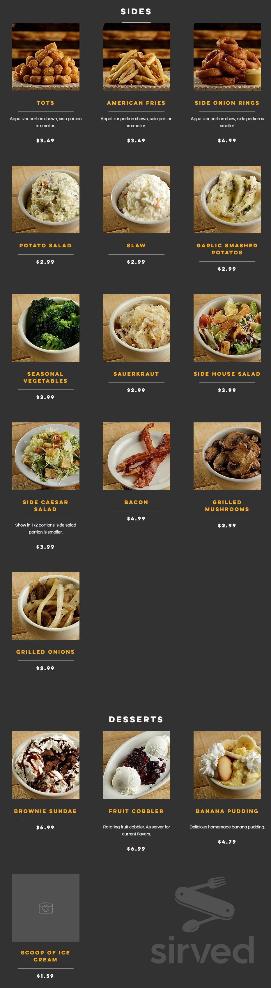 Semper Fi Bar & Grille menu in Woodstock, Georgia, USA