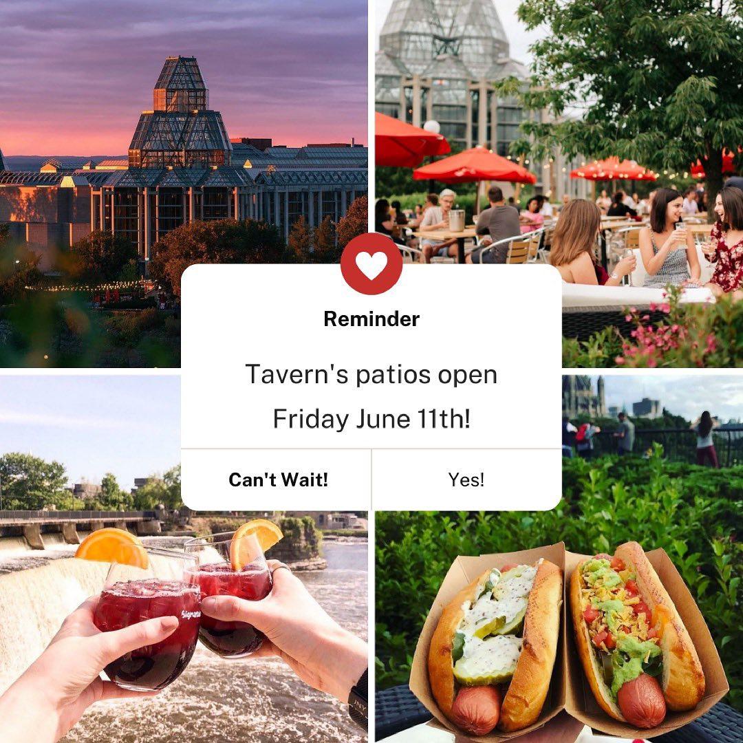 Tavern on the Falls menus in Ottawa, Ontario, Canada