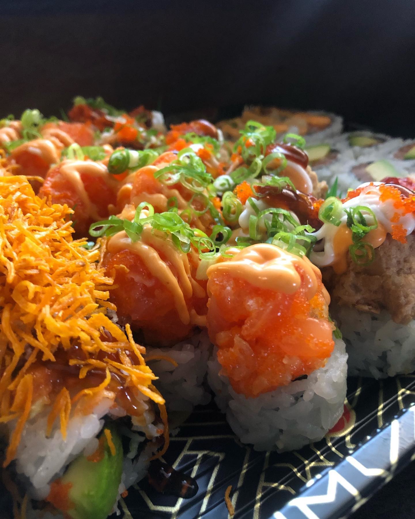 Sushi Cushi menu in Winnipeg, Manitoba, Canada