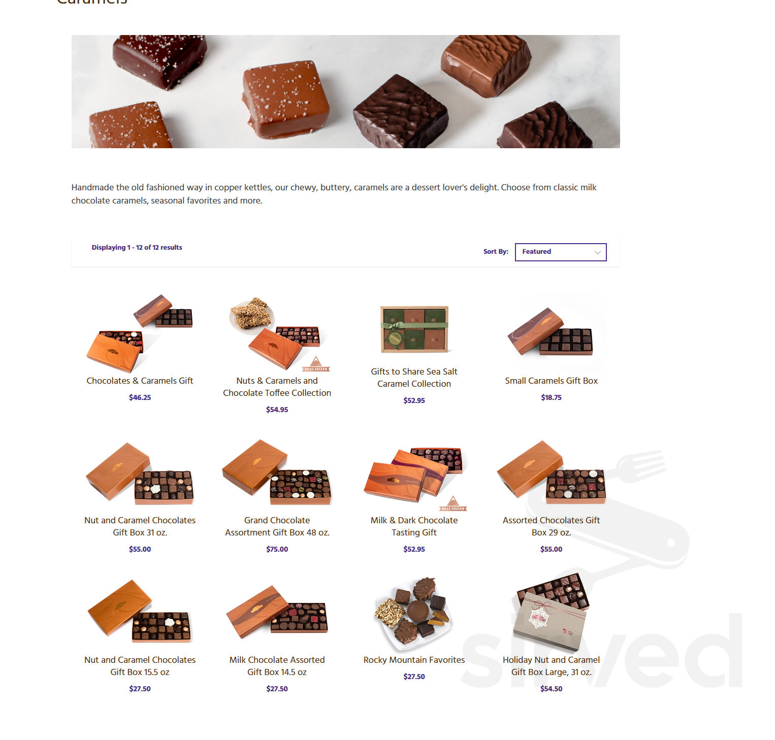 Rocky Mountain Chocolate Factory menus in Leavenworth, Washington ...