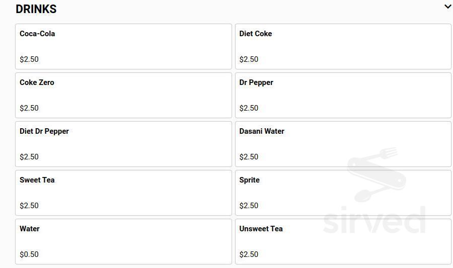 Menu - McGehee AK's The Owl Pizza & Pub | Sirved