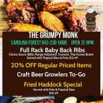 The Sneaky Beagle menu in Myrtle Beach, South Carolina, USA