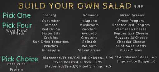 Menu for The Sneaky Beagle in Myrtle Beach, SC | Sirved