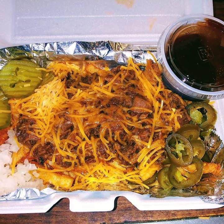 House of Fries menu in Houston, Texas, USA