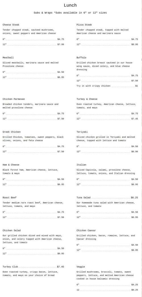 Chill Grill menu in Wilkes-Barre, Pennsylvania, USA
