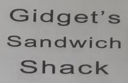 Menu for Gidgets Sandwich Shack in Wichita Falls, TX | Sirved