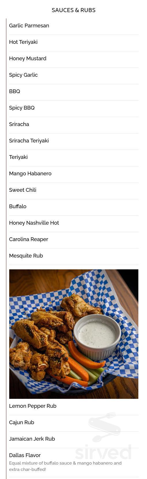 Brick Street Tavern menu in Omaha, Nebraska, USA