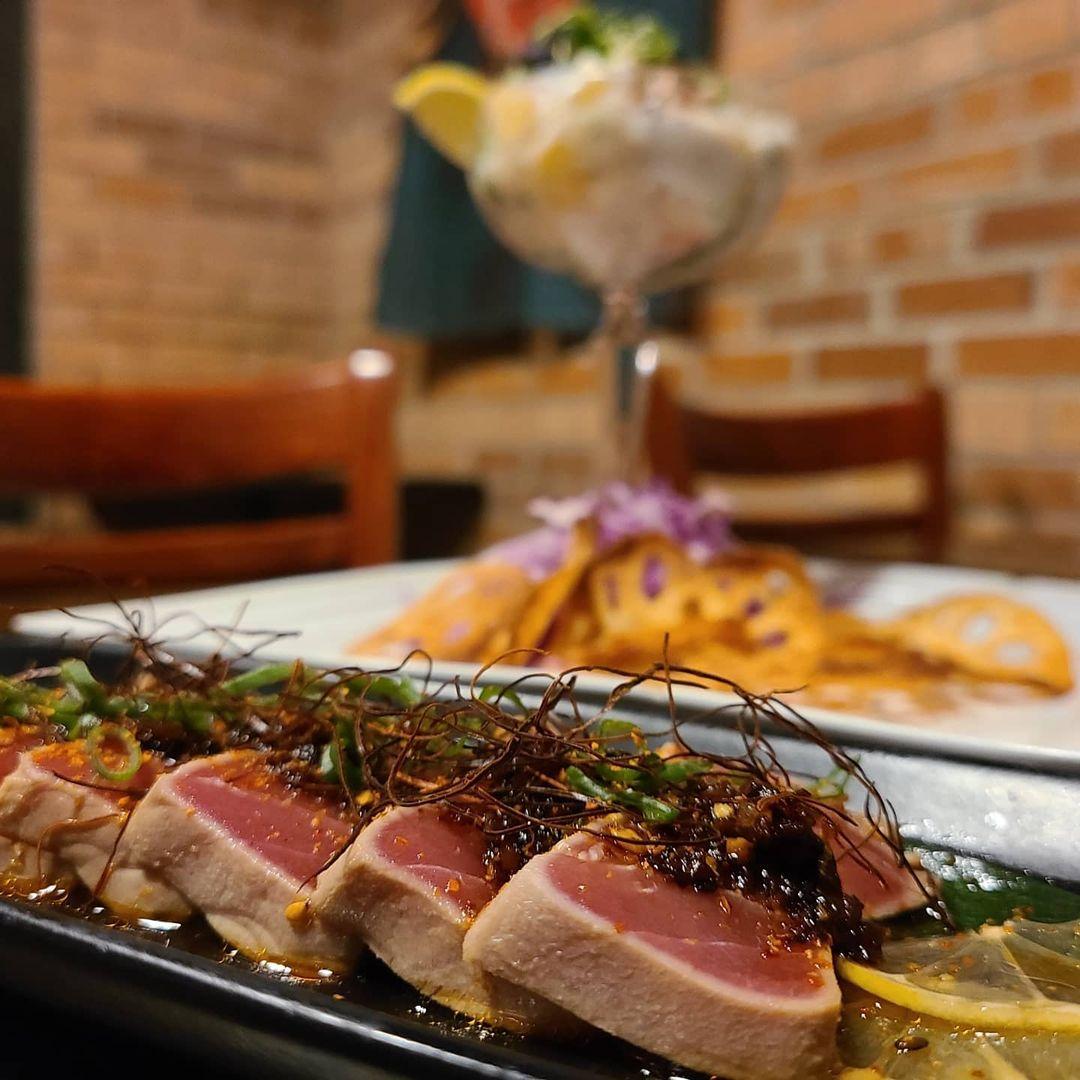 Komodo Loco menu in Denton, Texas, USA