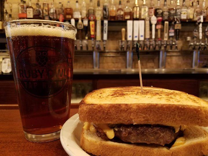 The Ruby Owl Tap Room menu in Oshkosh, Wisconsin, USA