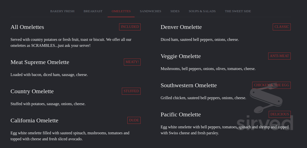 Jantz Cafe & Bakery menu in Merced, California, USA