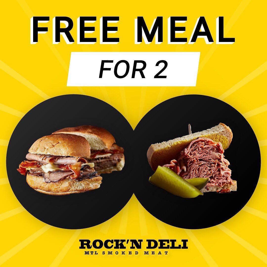 Rock'N Deli menu in Québec, Quebec, Canada