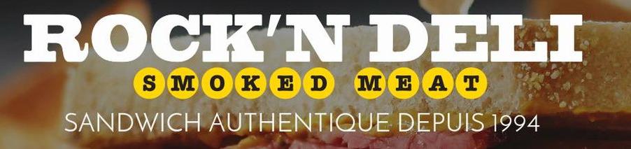 Menu for Rock'N Deli - Québec, QC | Sirved