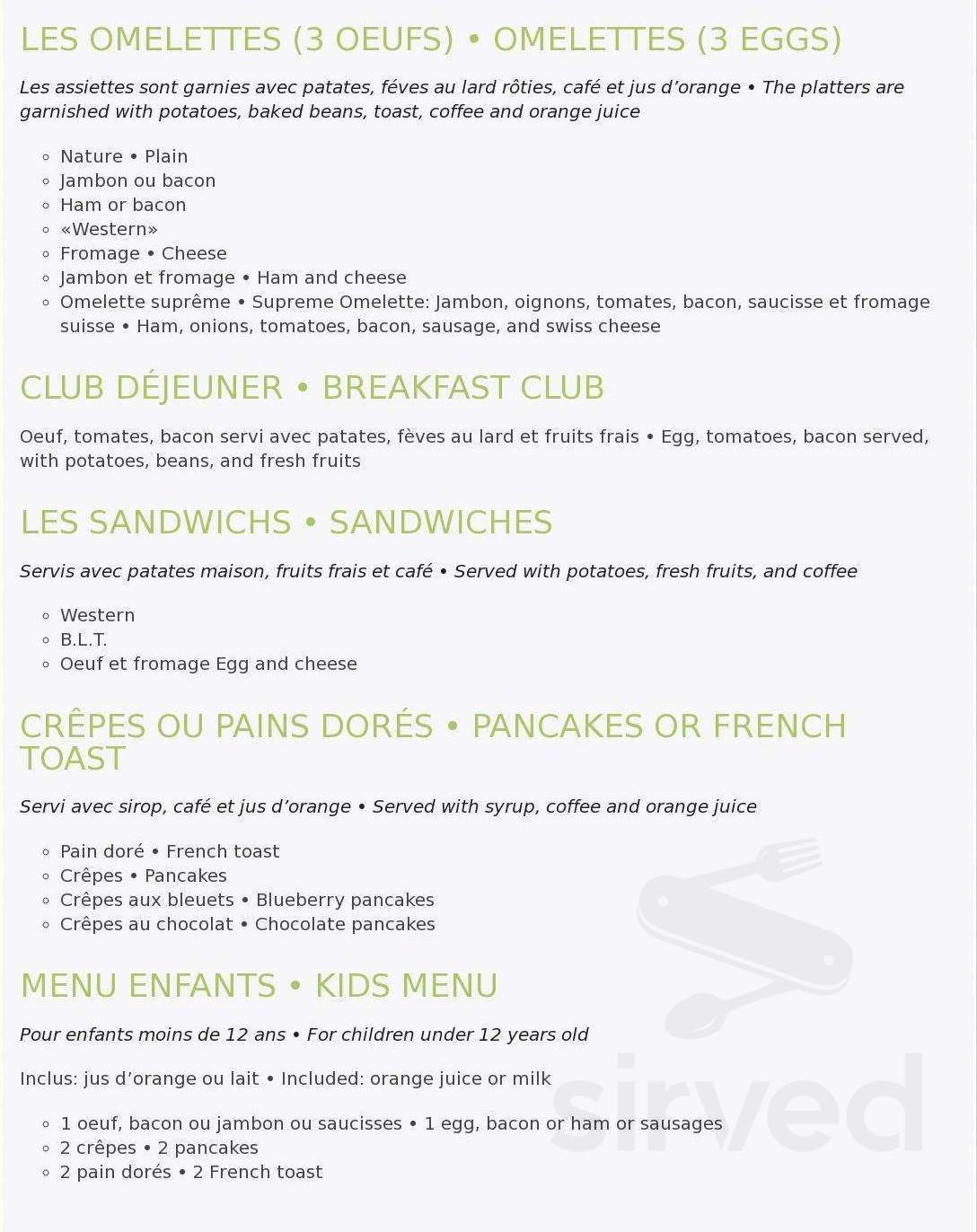 New Verdun Restaurant menus in Verdun, Quebec, Canada