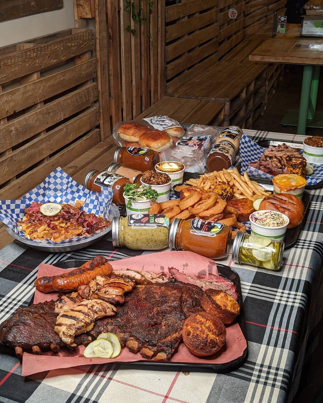 Jane Bond BBQ Urban menus in Calgary, Alberta, Canada