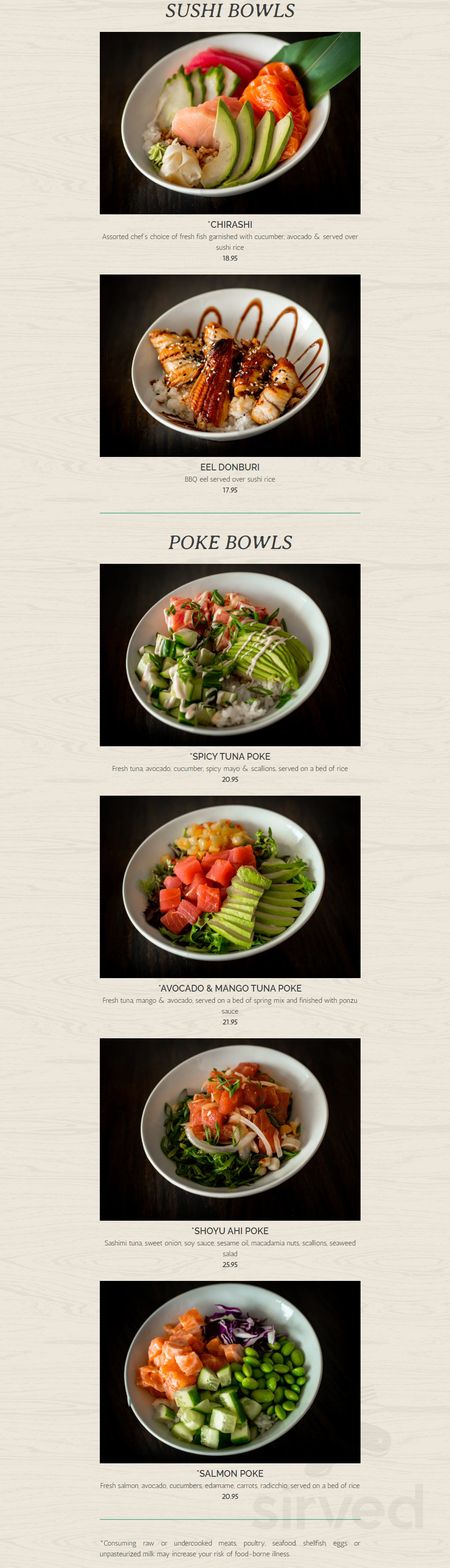 Menu - Miramar Beach FL's Royal Palm Grille | Sirved