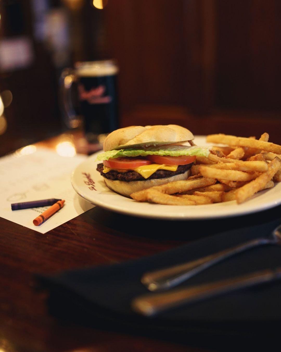Berghoff Cafe menu in Chicago, Illinois, USA