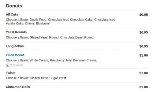 Stan the Donut Man menu in West Chester Township, Ohio, USA