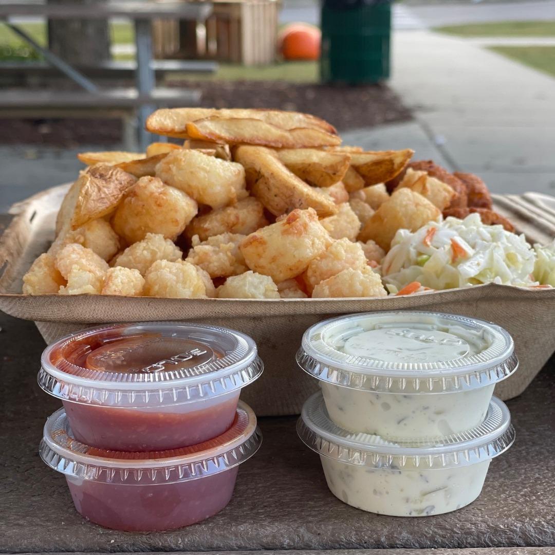 N.C. Seafood Restaurant at the Farmers Market menu in Raleigh, North ...