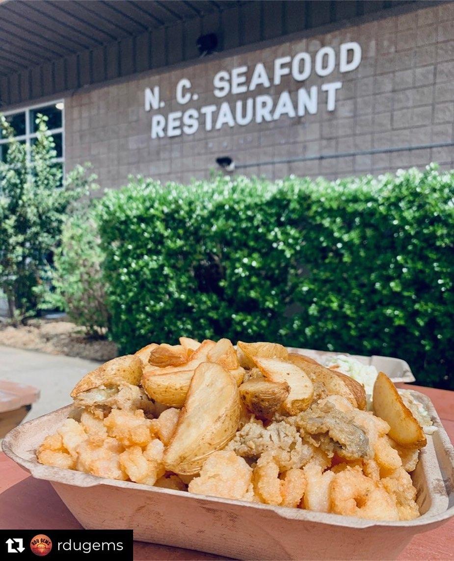 N.C. Seafood Restaurant at the Farmers Market menu in Raleigh, North ...