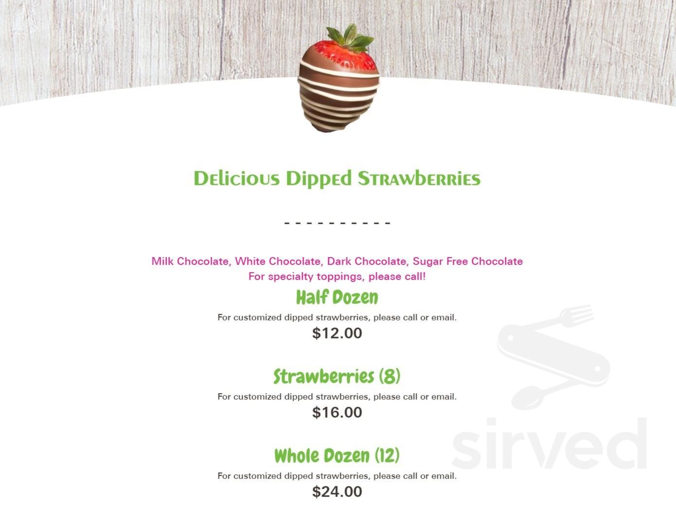 Menu for Kays Kute Fruit in Greenville, Mississippi, United States