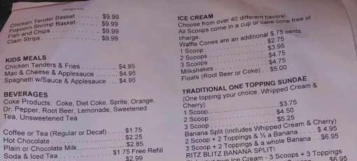 Menu for Ritz Barbecue in Allentown, PA | Sirved
