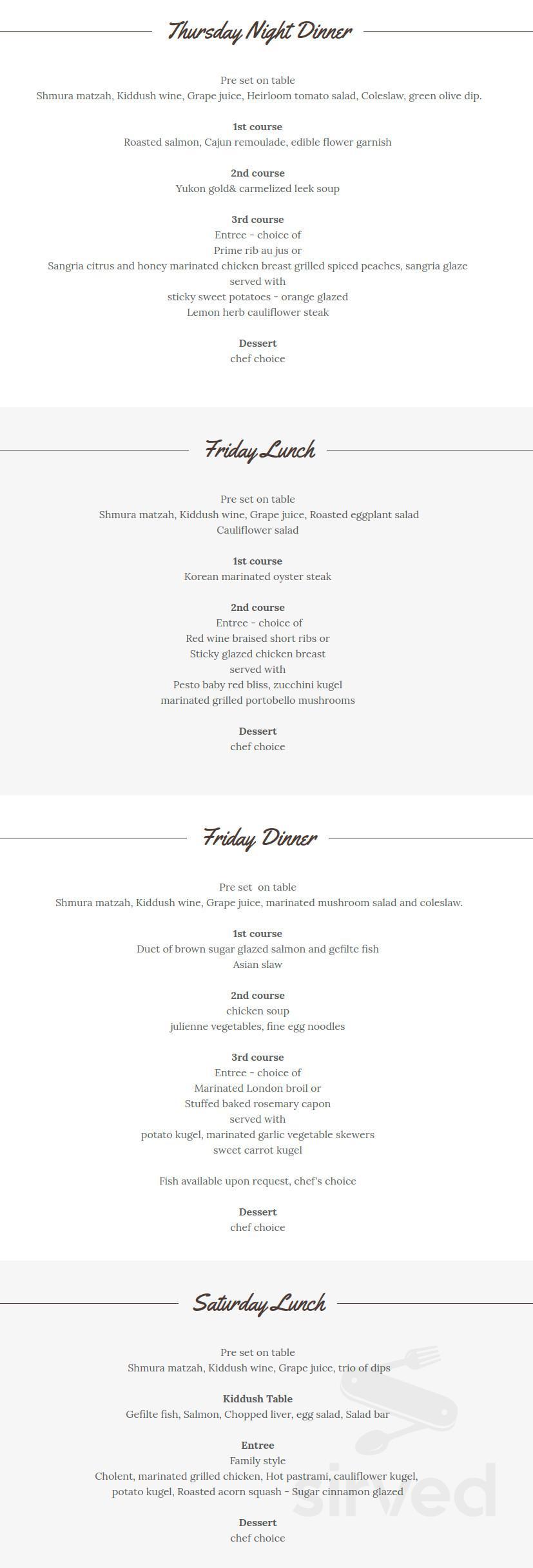 Menu - Miami Beach FL's Forty One Restaurant | Sirved