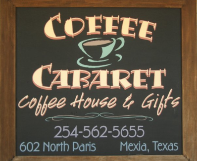 Menu for Coffee Cabaret in Mexia, TX | Sirved