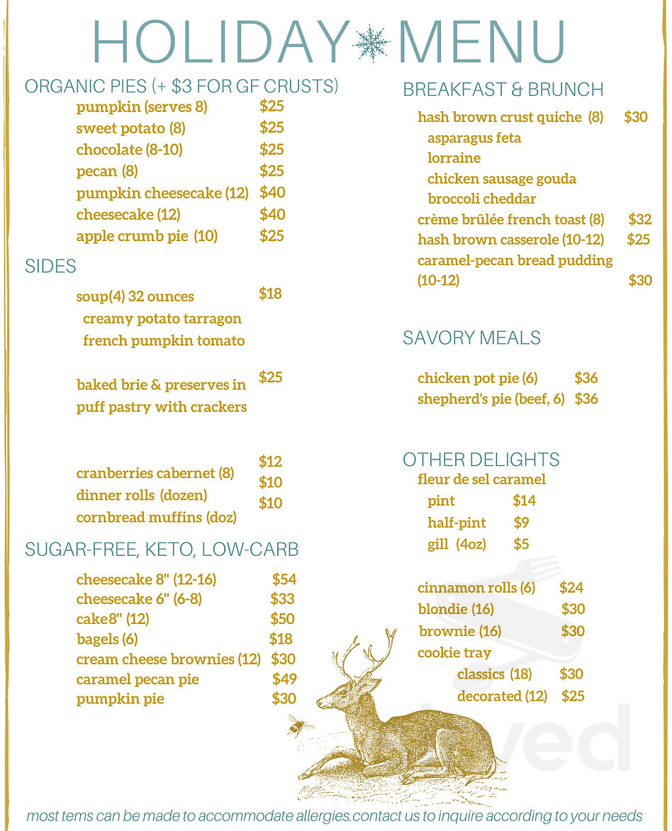 Menu for Sweet Katie Bee's Bakery Café in O'Fallon, IL | Sirved