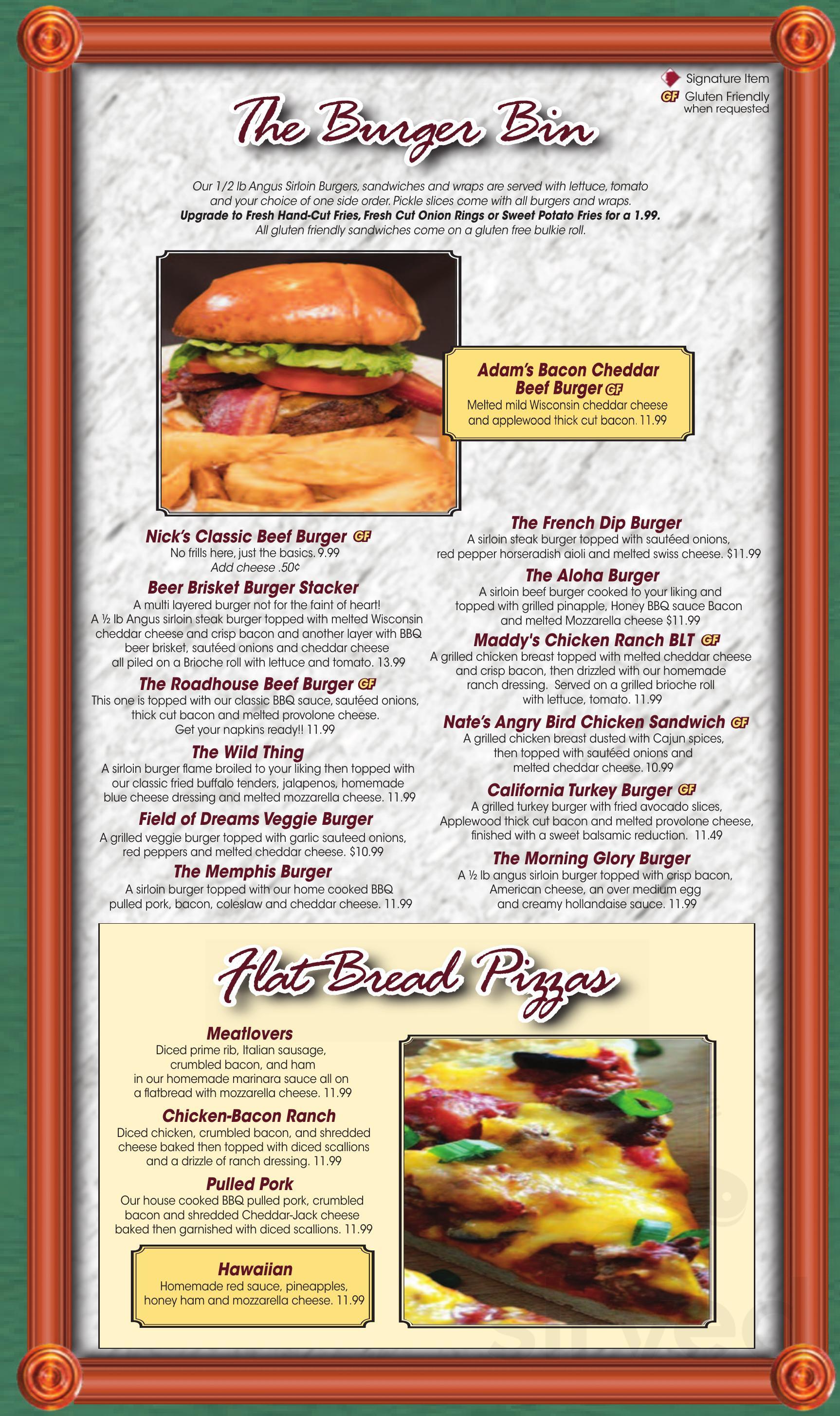 Granite Steak & Grill and Retail Market menu in Rochester, New ...
