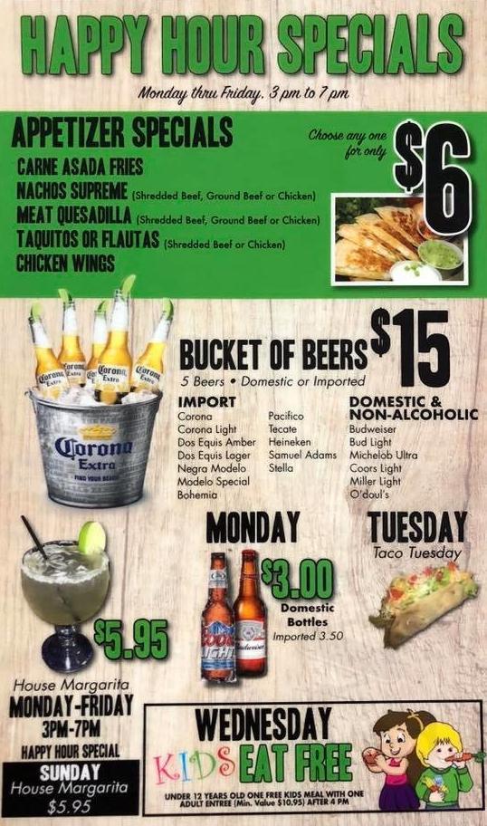 Carnitas Express menu in Menifee, California, USA